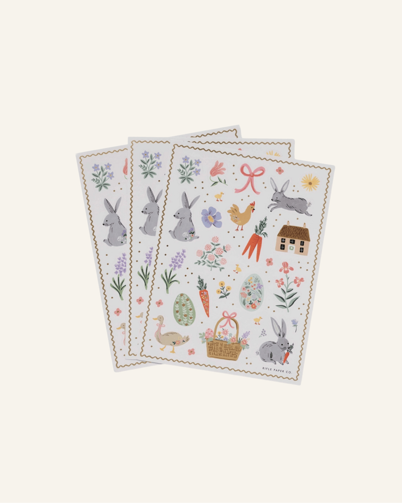 SPRING FARM EASTER STICKER SET | bornbaby