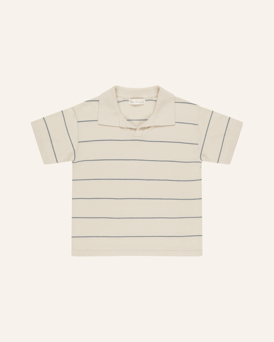 CHANDLER KNIT POLO | bornbaby